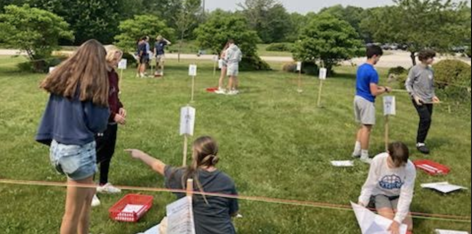 Simulated Archaeological Dig at YHS | York High School